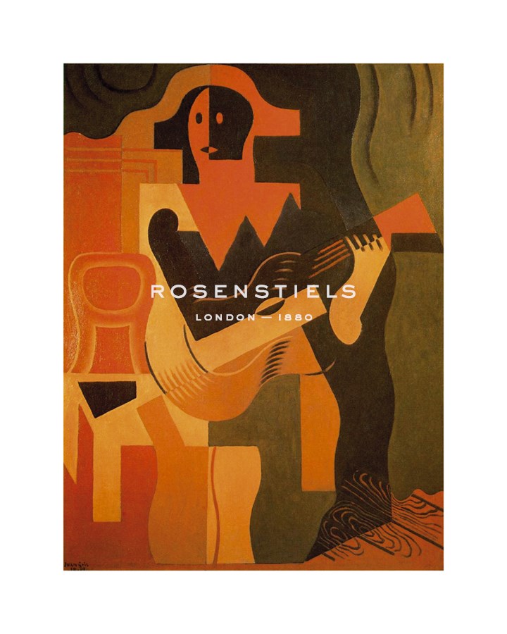 Juan Gris Hand Numbered Limited Edition Print on Paper :"Seated ...