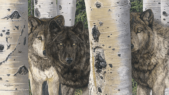 Judy Larson Handsigned and Numbered Limited Edition Canvas Giclee:"The ...