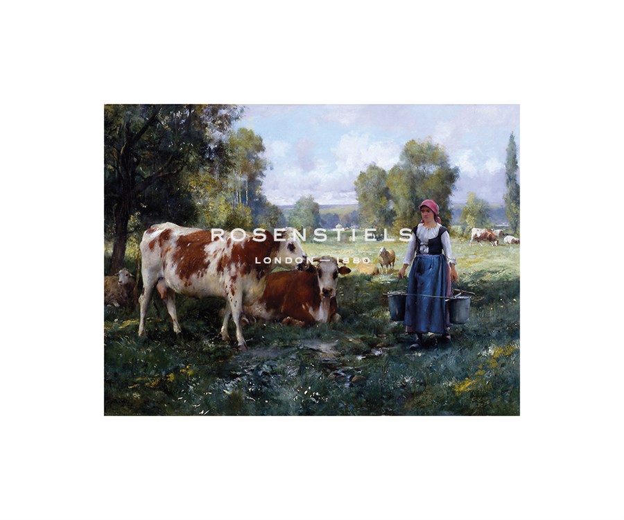 Julien Dupre Hand Numbered Limited Edition Print on Paper :"Laitiere ...