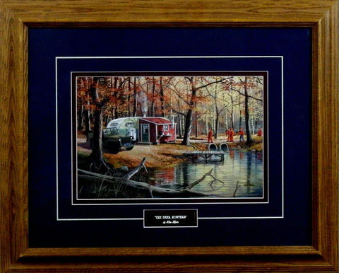 Ken Zylla Artist Proof:"The Deer Hunters-Framed" - Ken Zylla