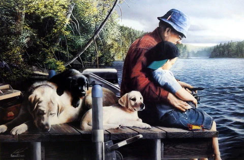 Kevin Daniel Artist Proof:"Memories" - Kevin Daniel