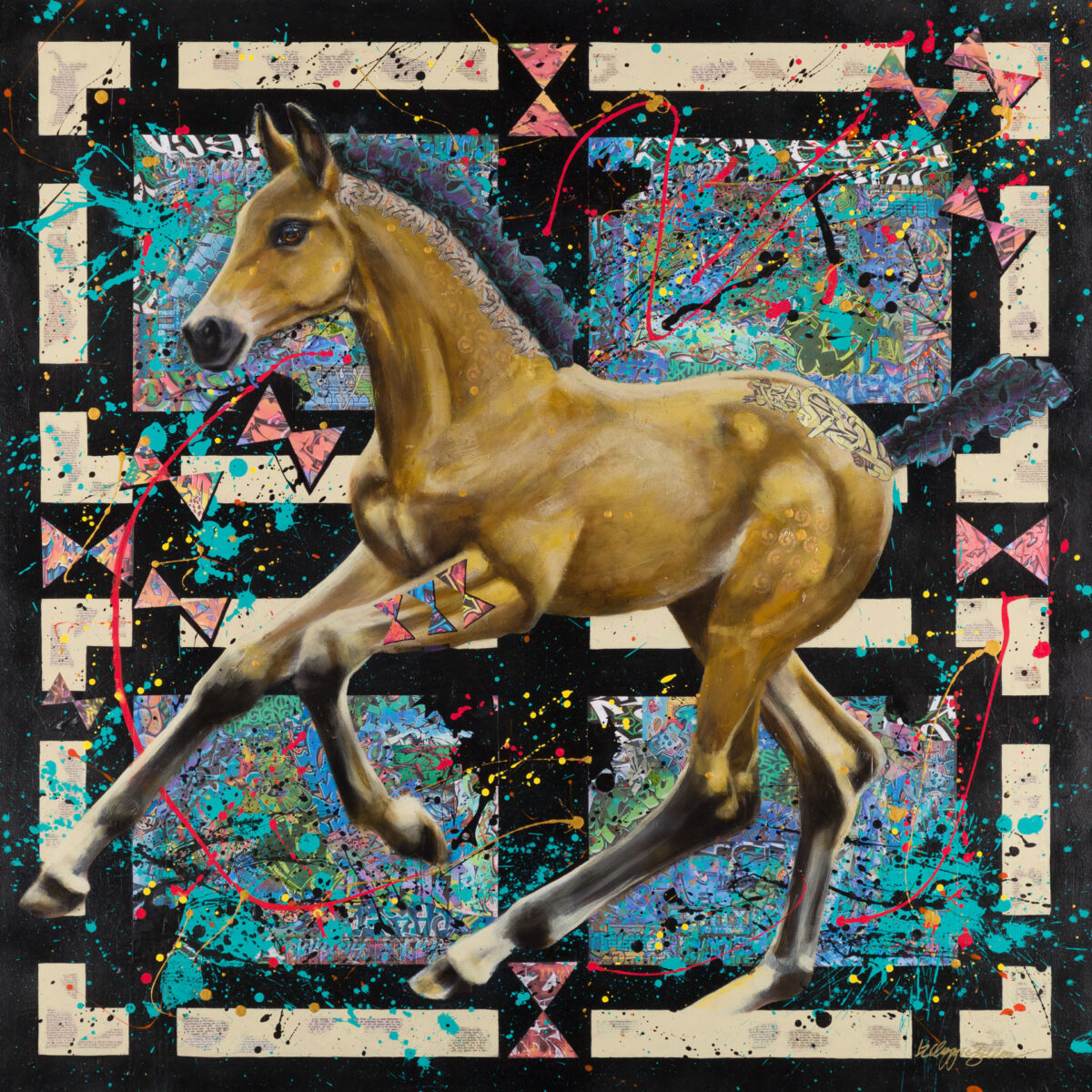 Liz Chappie-Zoller Artist Signed Limited Edition Canvas Giclee:"Wild ...