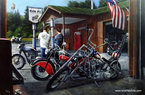 Kevin Daniel Print-Signed and Numbered:"Building Dreams" - Kevin Daniel