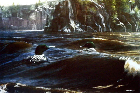 Kevin Daniel Print-Signed and Numbered:"Mystic point" - Kevin Daniel