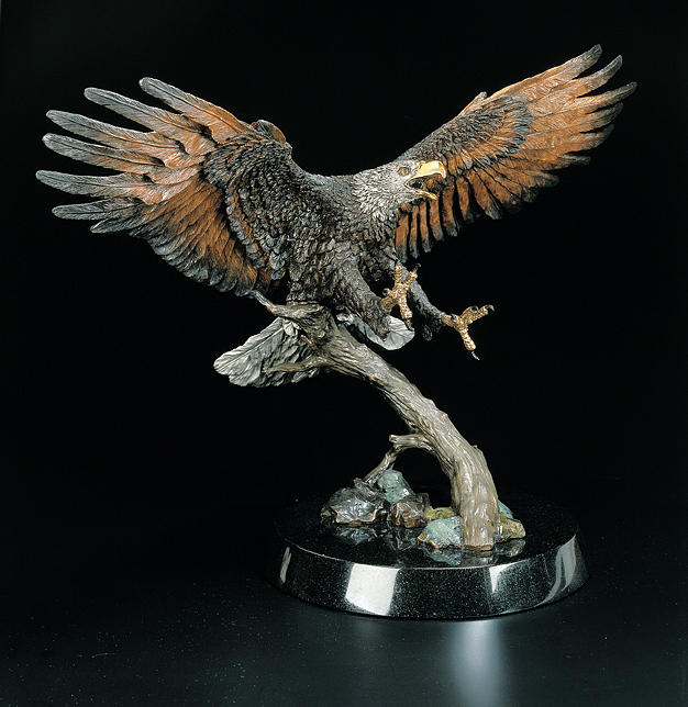Kitty Cantrell Limited Edition Bronze Eagle Sculpture:"The Creator's ...