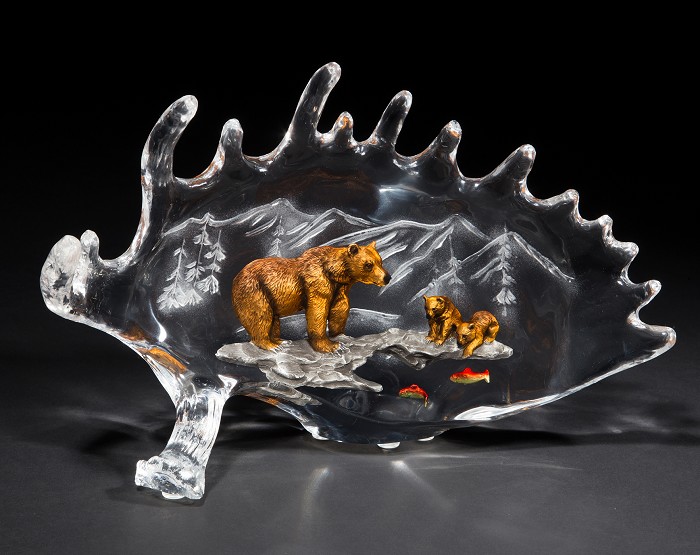 Kitty Cantrell Limited Edition Mixed Media Lucite Sculpture:"Life ...