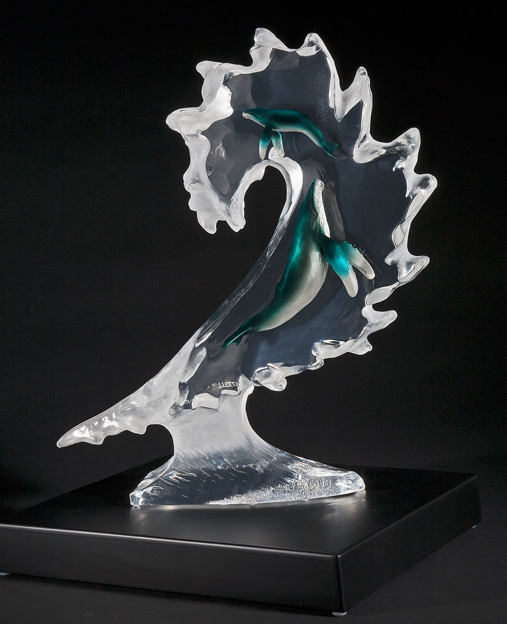 Kitty Cantrell Limited Edition Whale Sculpture:"Bringing Up Baby ...
