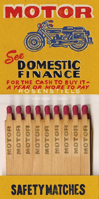 Kristine Hegre 24 x 48 in. Open Giclee Canvas:"Motor Matchbook ...