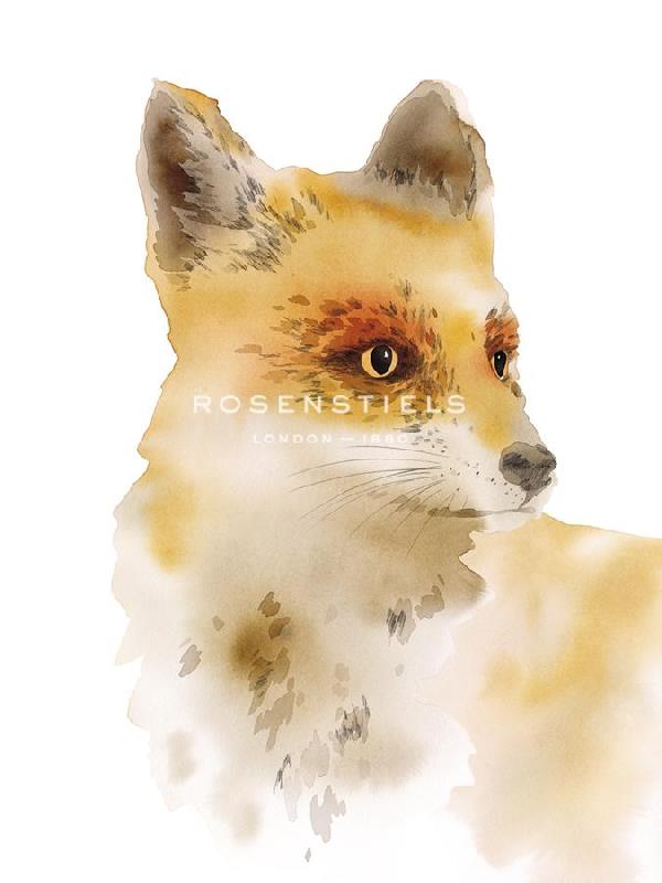 Kristine Hegre 30 x 40 in. Open Giclee Canvas:"Fearless Fox" - Kristine ...