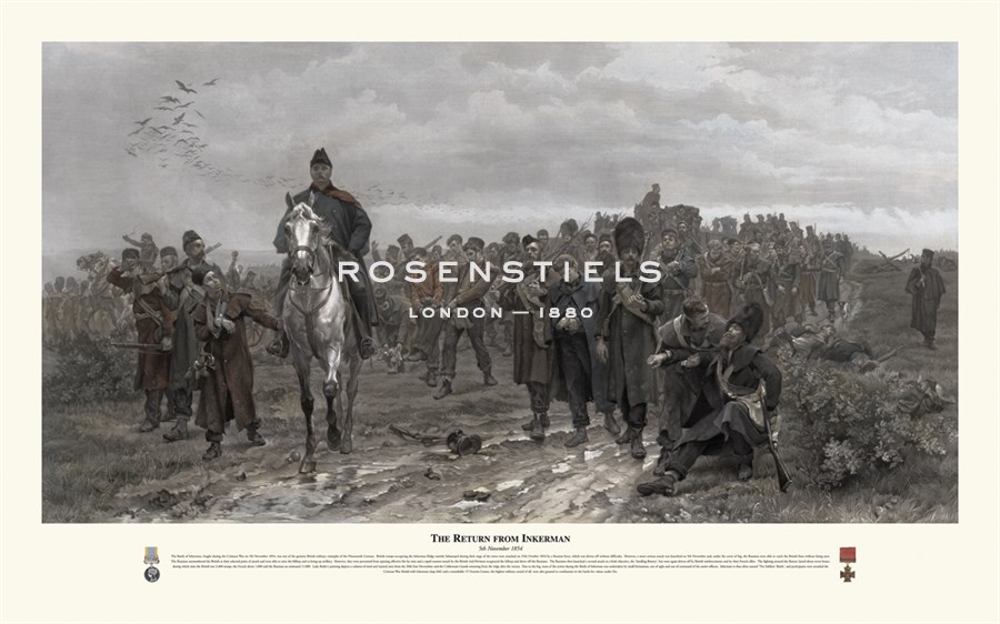 Lady Butler Hand Numbered Limited Edition Print on Paper :"The Return ...