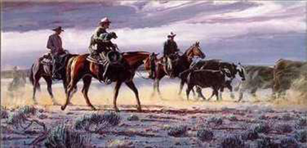 LARRY ZABEL Secondary Market Art: "DOG TIRED W/BZ" - ZABEL, LARRY