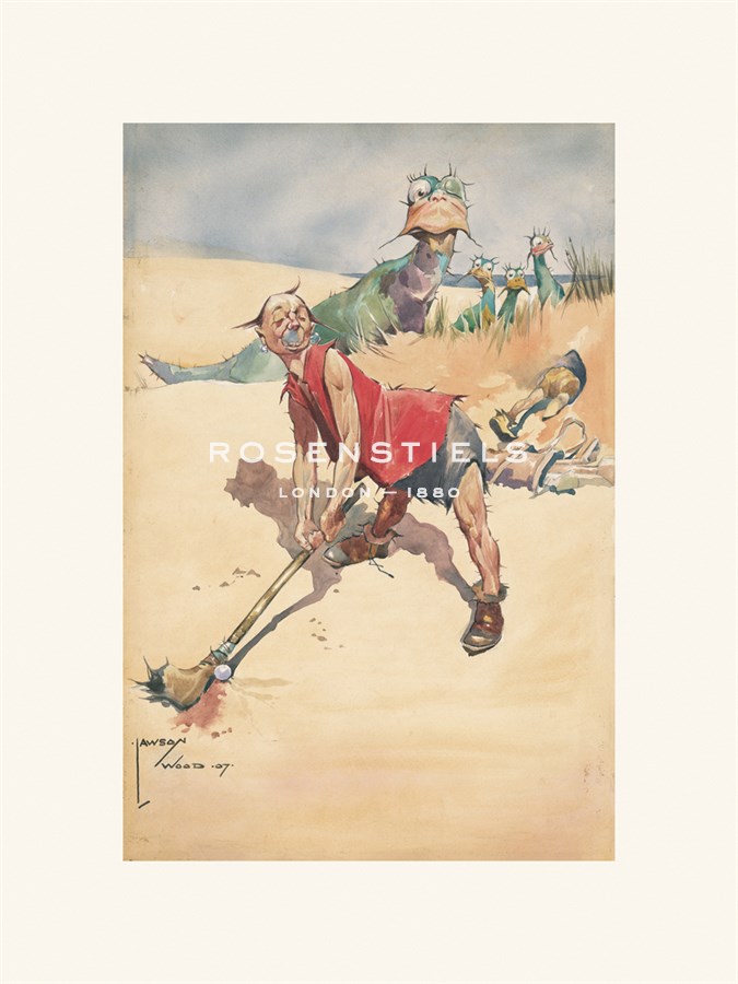 Lawson Wood Hand Numbered Limited Edition Print on Paper :"Where ...