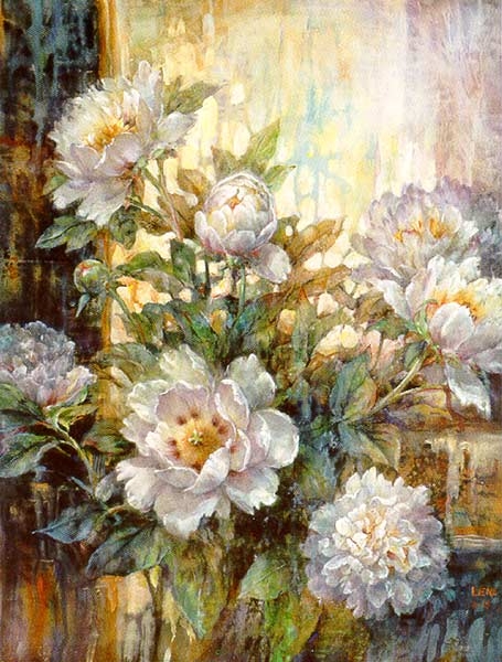 Lena Liu Handsigned & Numbered Limited Edition Print: "Peony ...