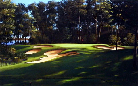 Leo Stans Print-Signed:"#12 At "The Legacy"" - Leo Stans