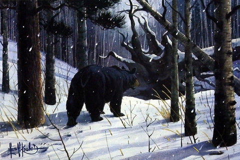 Les Kouba Artist Proof:"Time To Call It A Year" - Les Kouba