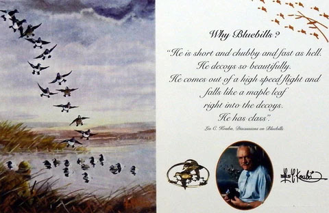 Les Kouba Print-Signed and Numbered:"Mapleleafin' Bills" - Les Kouba