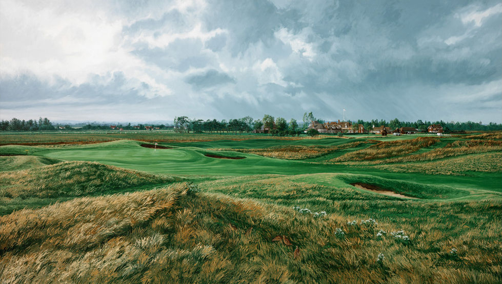 Linda Hartough Hand Signed and Numbered: "Artist Proof - 17th Hole ...