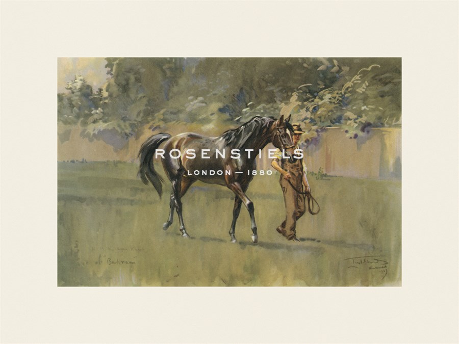 Lionel Edwards Hand Numbered Limited Edition Print on Paper :"Bahram ...