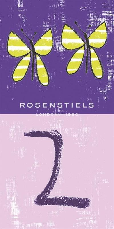 Lisa Stickley 24 x 48 in. Open Giclee Canvas:"Fun Numbers - Two" - Lisa ...