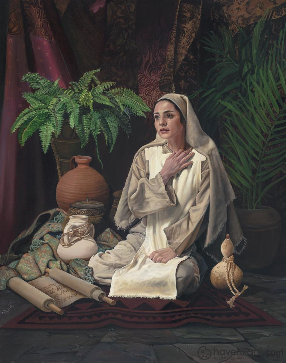 Liz Lemon Swindle Fine Art Canvas Giclee: "Behold Thy Handmaiden" - Liz ...