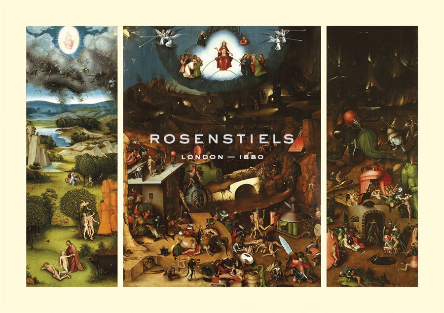 Lucas Cranach the Elder Hand Numbered Limited Edition Print on Paper :"The Last Judgement ...