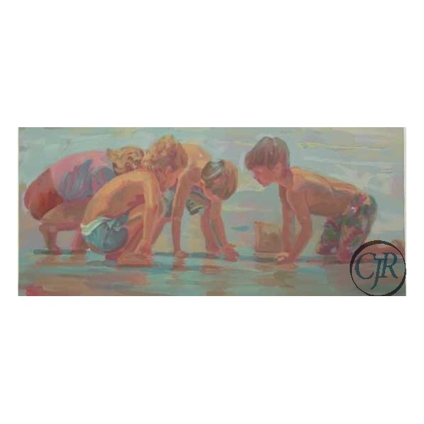 Lucelle Raad Serigraph on Paper:"Clams" - Lucelle Raad