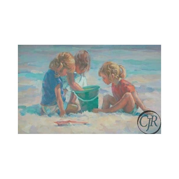 Lucelle Raad Serigraph on Paper:"Curiosity" - Lucelle Raad