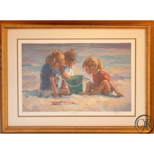 Lucelle Raad Serigraph on Paper:"Curiosity" - Lucelle Raad