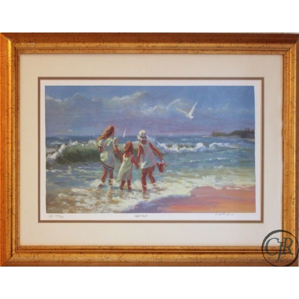 Lucelle Raad Serigraph on Paper:"Helpful Hand" - Lucelle Raad