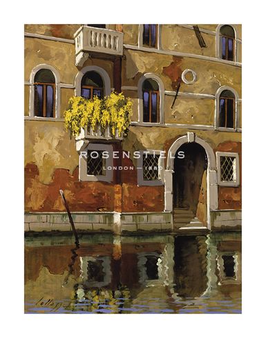 Lucio Sollazzi Hand Numbered Limited Edition Print on Paper :"Venetian ...
