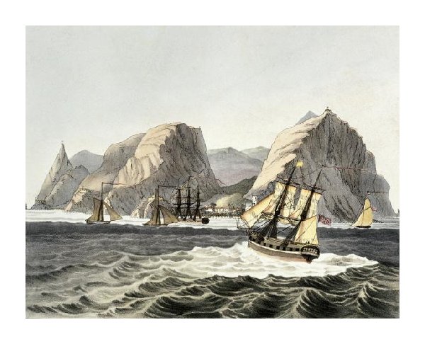 Luis Choris Fine Art Open Edition Giclée:"Island of St. Helene ...