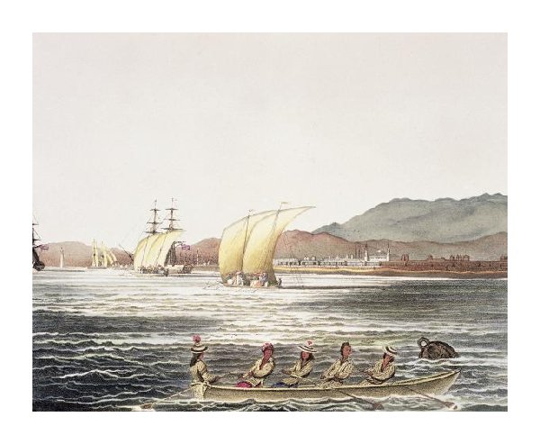 Luis Choris Fine Art Open Edition Giclée:"View of the City of Manila ...