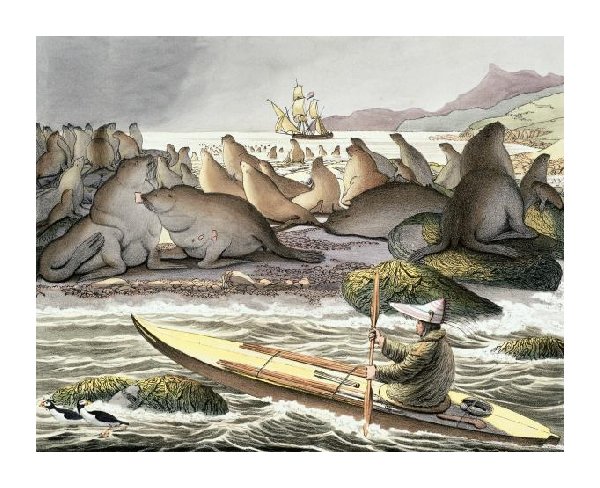 Luis Choris Fine Art Open Edition Giclée:"View of the Island of Saint ...