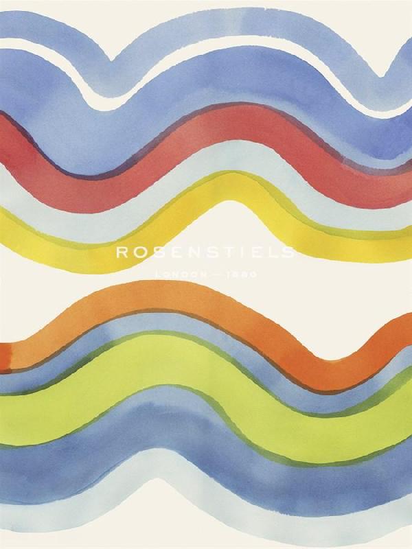 Maja Gunnarsdottir 30 x 40 in. Open Giclee Canvas:"Bold Waves" - Maja Gunnarsdottir