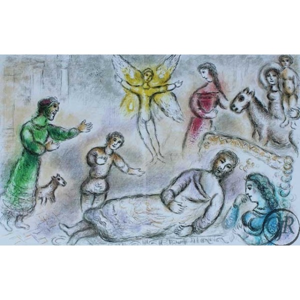 Marc Chagall Color Lithograph on Paper; Volume II: "Peace Rediscovered ...