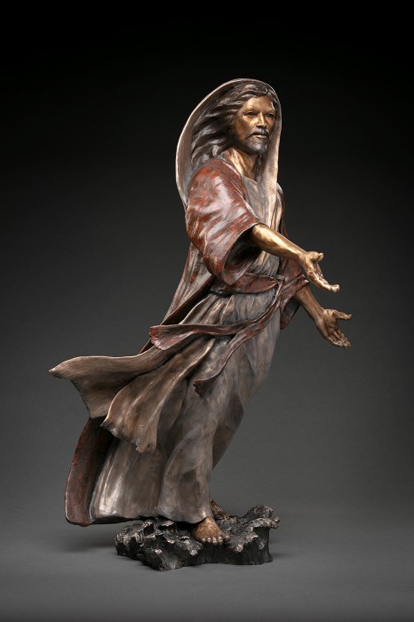 Mark Hopkins Limited Edition Bronze Sculpture:"Be Not Afraid (Extra ...