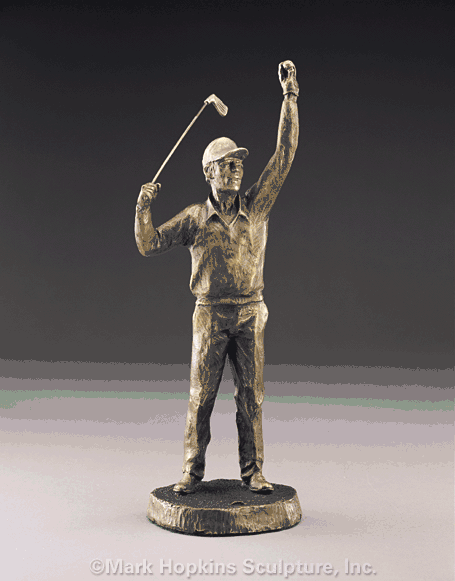 Mark Hopkins Limited Edition Bronze Sculpture: "Ace" - Sports