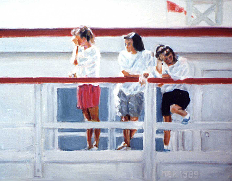 Mark Peterson Open Edition Giclee on Canvas:"Observation Deck" - Mark ...