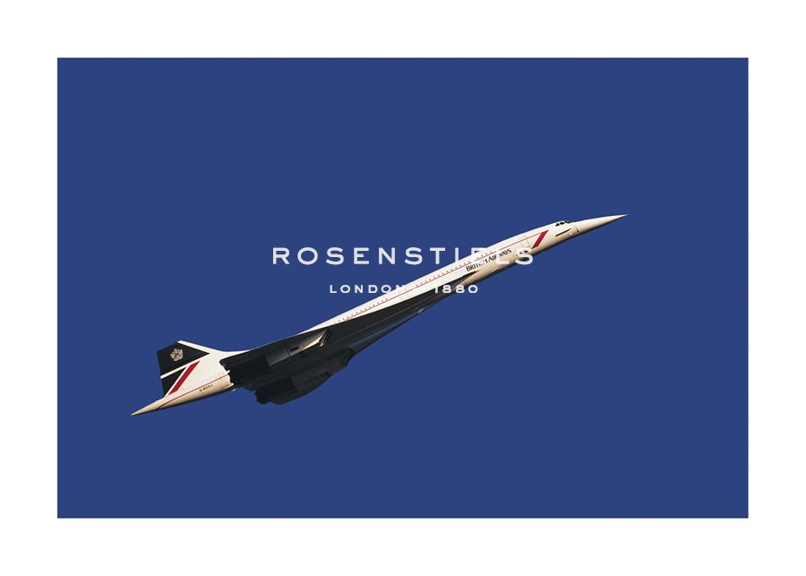 Mark Wagner Hand Numbered Limited Edition Print on Paper :"Concorde ...