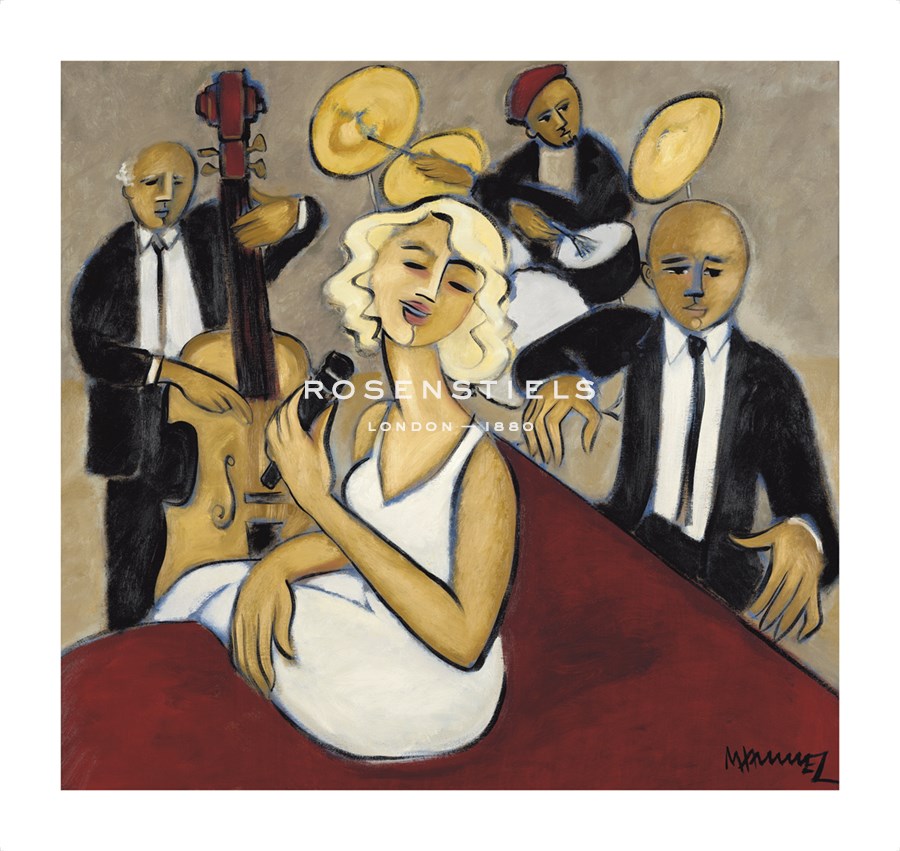 Marsha Hammel Hand Numbered Limited Edition Print on Paper :"Jazz ...