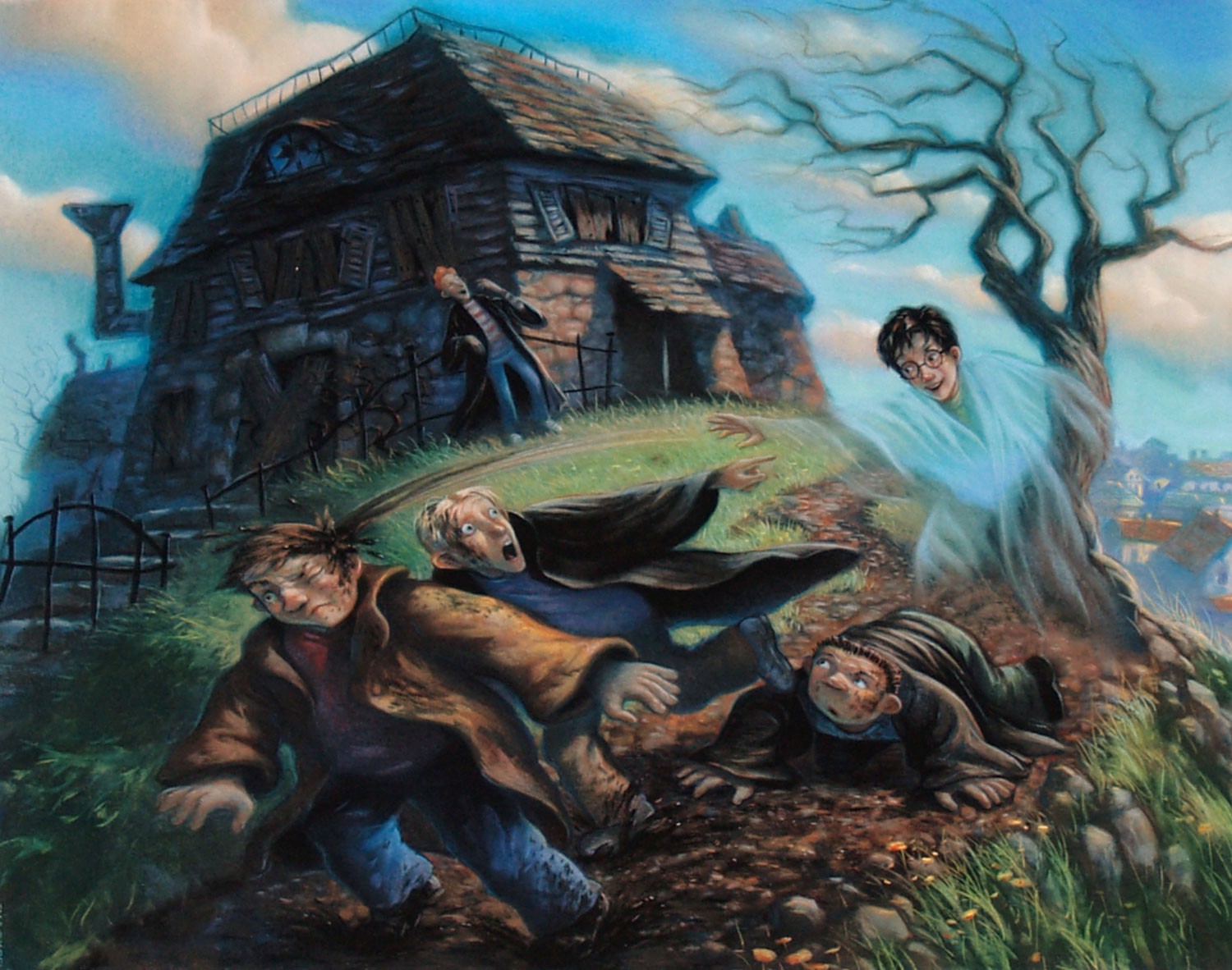 Mary GrandPre Limited Edition Art: The Cloak of Invisibility - Harry ...