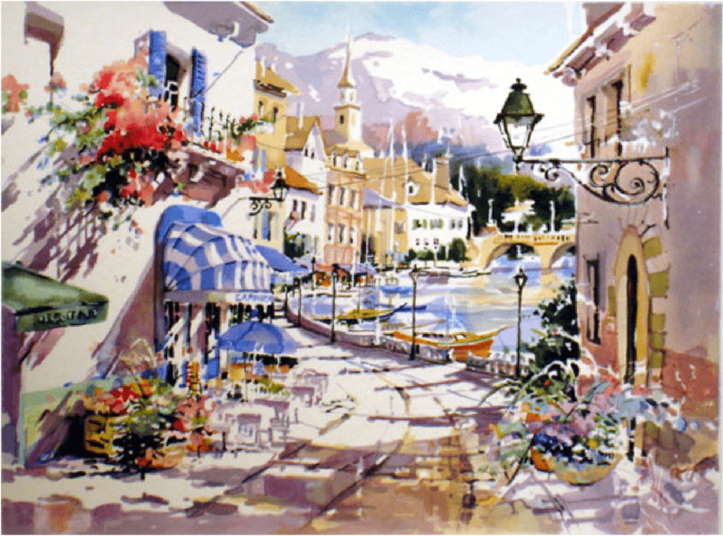 Marylin Simandle Artist Signed Limited Edition Serigraph on paper ...