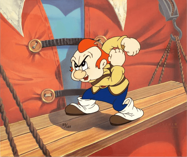 Max Fleischer Limited Edition Animation Cel with Hand Painted Color ...