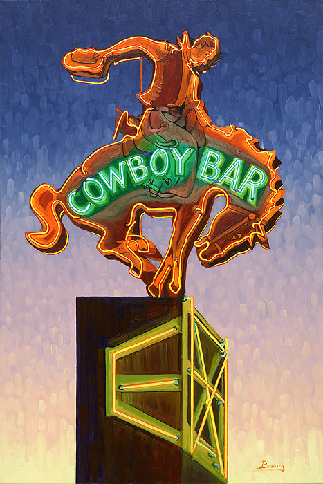 Michael Blessing Hand Signed and Numbered Limited Edition Canvas Giclee ...