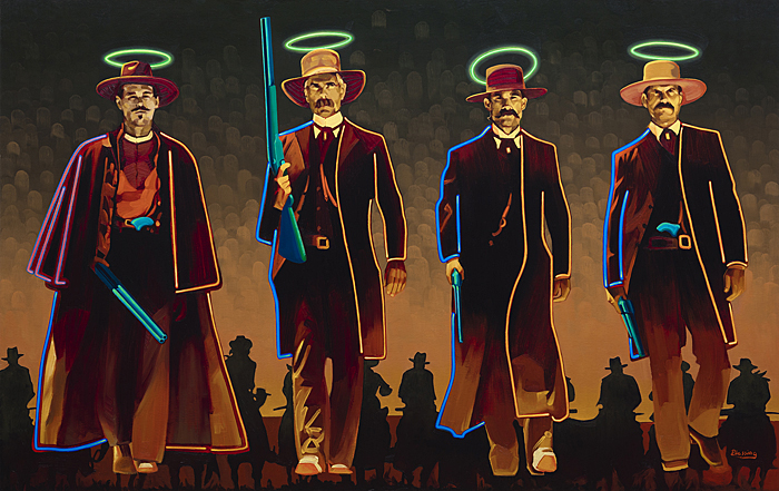 Michael Blessing Hand Signed Limited Edition Gallery Wrap Canvas Giclee ...