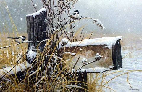 Michael Budden Print-Signed and Numbered:"Special Delivery" - Michael ...