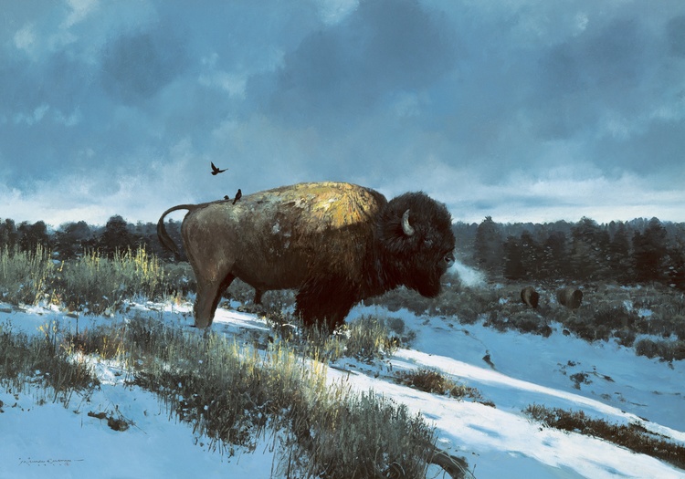 Michael Coleman Hand Signed and Numbered Limited Edition Giclee:"Winter ...