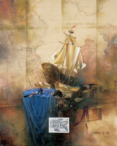 Michael Gorban Handsigned and Numbered Limited Edition Canvas Giclee ...