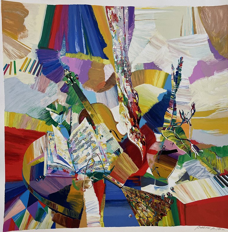Michael Gorban Handsigned and Numbered Limited Edition Serigraph on ...