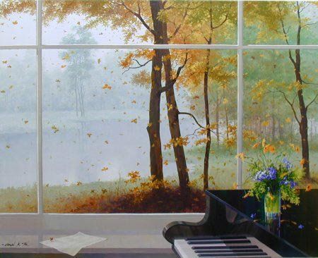Michael Gorban Handsigned & Numbered Limited Edition Print:"October ...